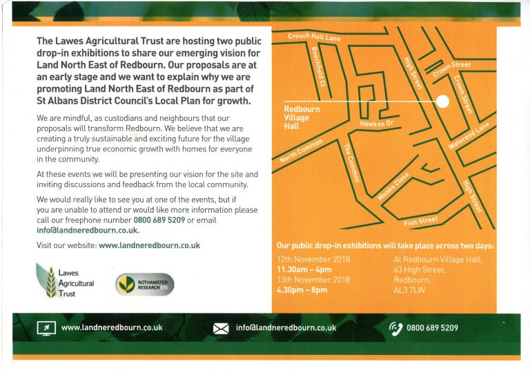 Rothamsted Site Exhibition - Redbourn VIllage Online