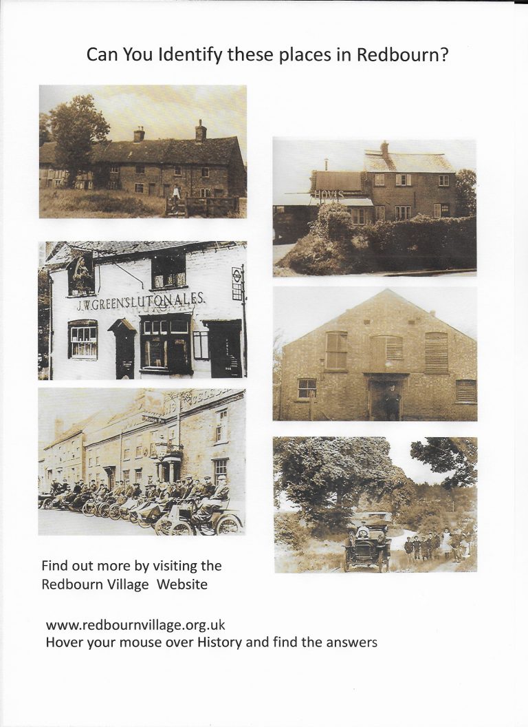 "Discover Redbourn's Heritage" - A Journey around the Village - It goes ...