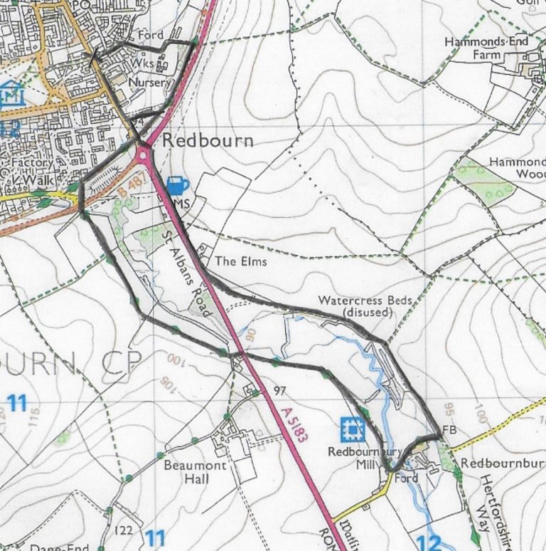 Heritage Walk No.3 A Walk to the Mills - Redbourn VIllage Online